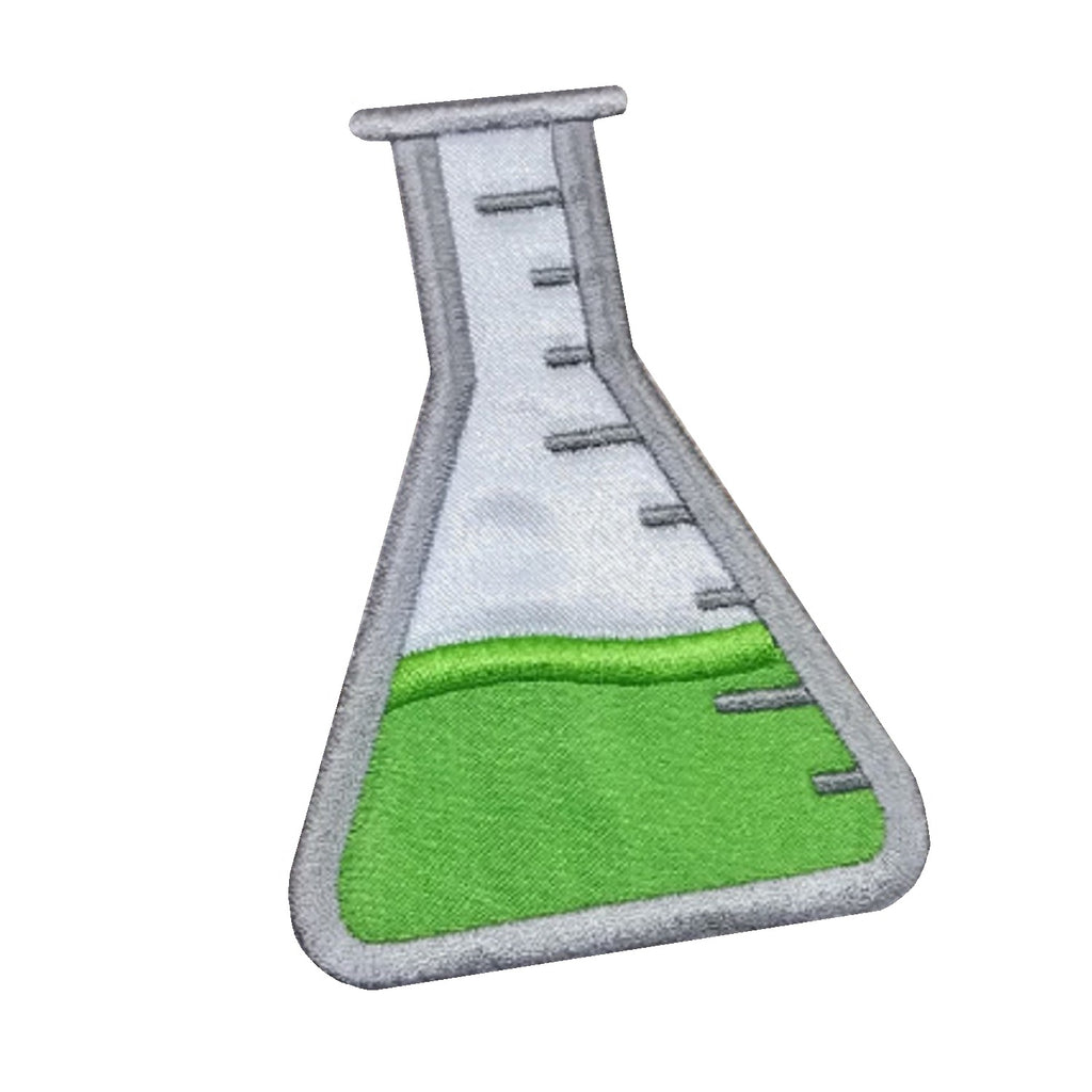 Motif Patch Science Beaker Triangle – malenas patches