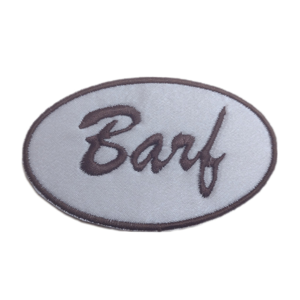 Motif Patch COSPLAY Barf Overall Logo – malenas patches