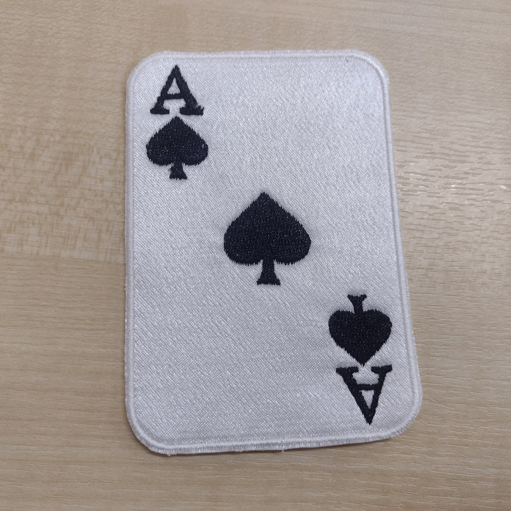 Motif Patch Aces Playing Cards – malenas patches