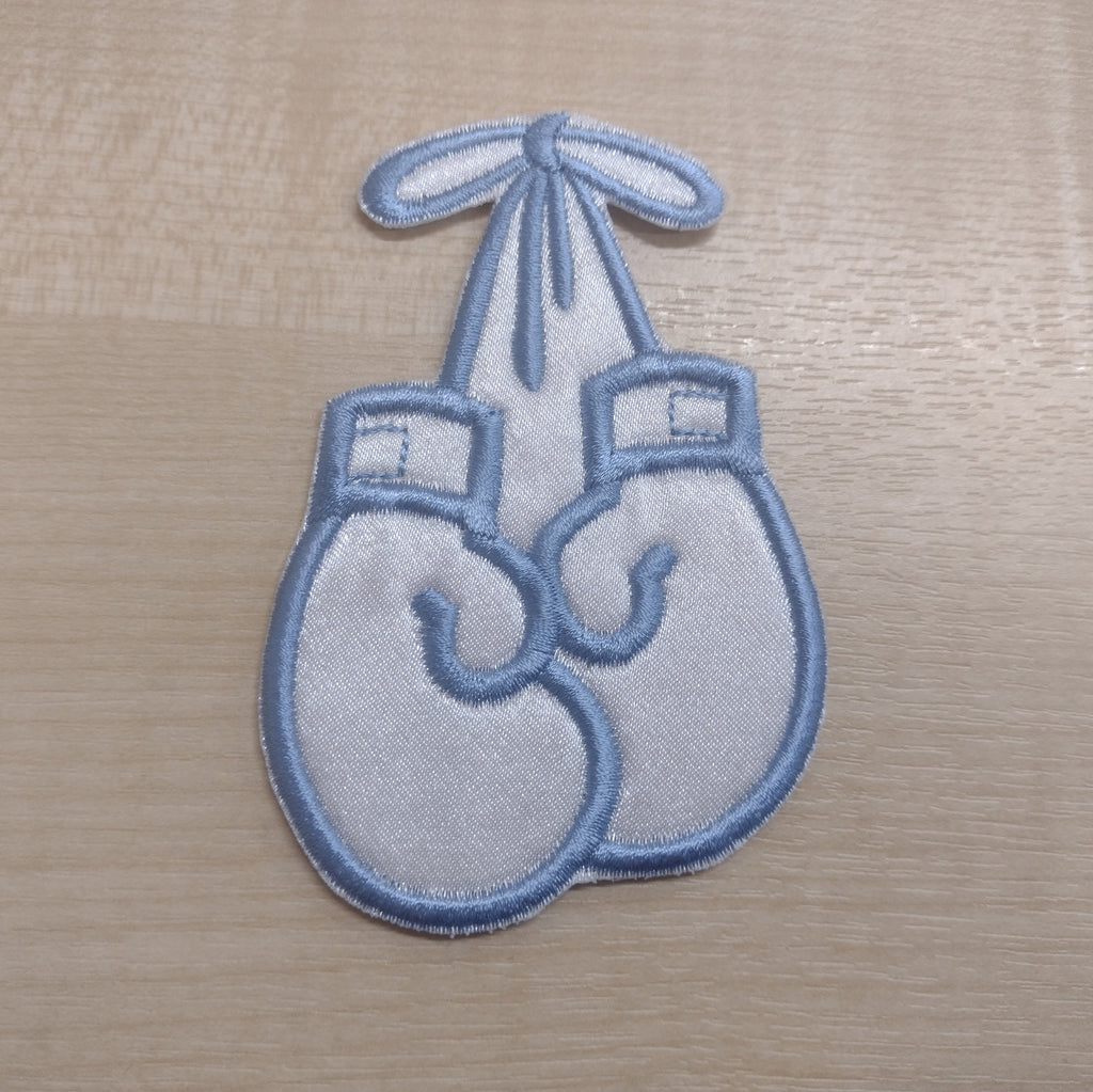 Motif Patch Boxing Gloves Outline – malenas patches