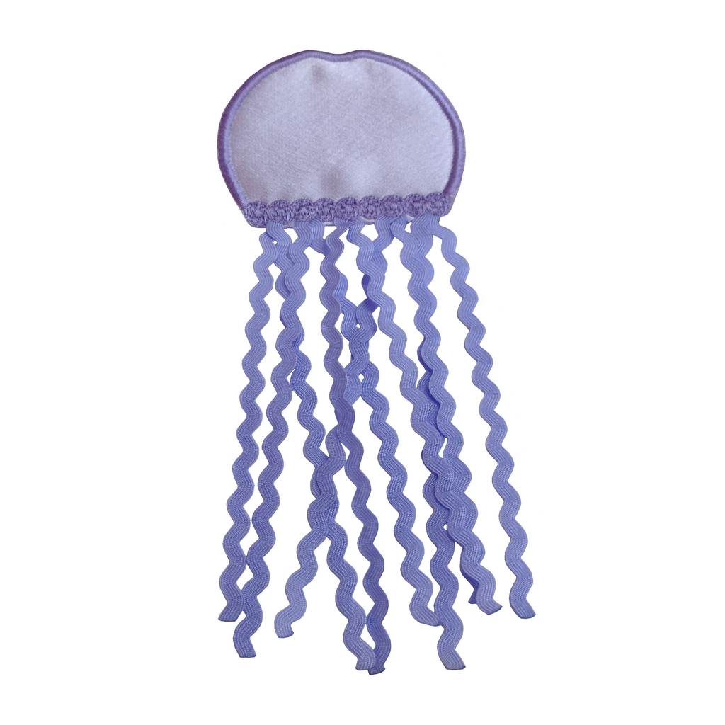 Motif Patch 3D Jellyfish with Ric Rac Trim – malenas patches