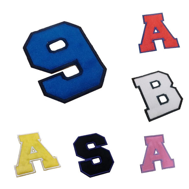 Motif Patch Font 01 Varsity Letters & Numbers – malenas patches