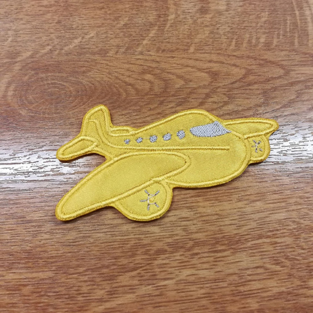 Motif Patch Aeroplane Airplane Plane – malenas patches