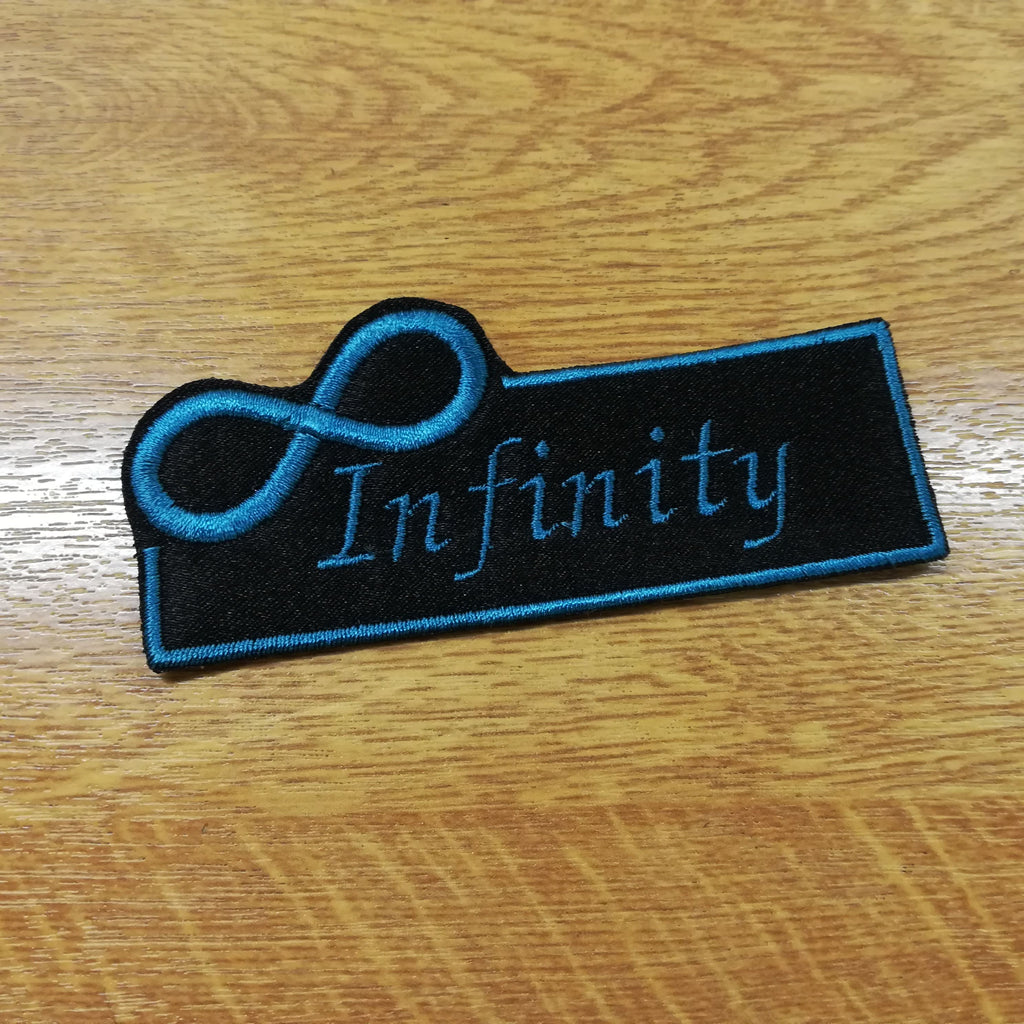 Motif Patch Personalised Name Infinity Symbol Border – malenas patches