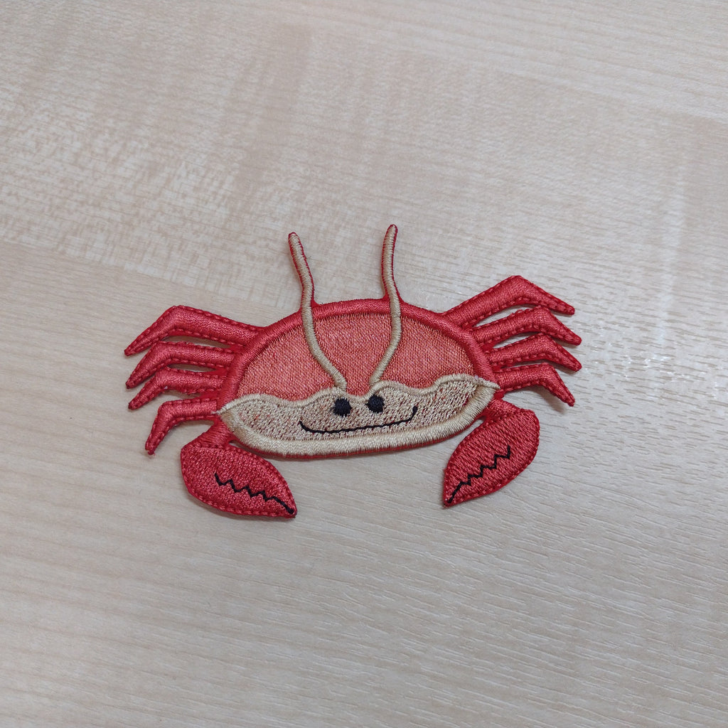 Motif Patch Seaside Crab – malenas patches
