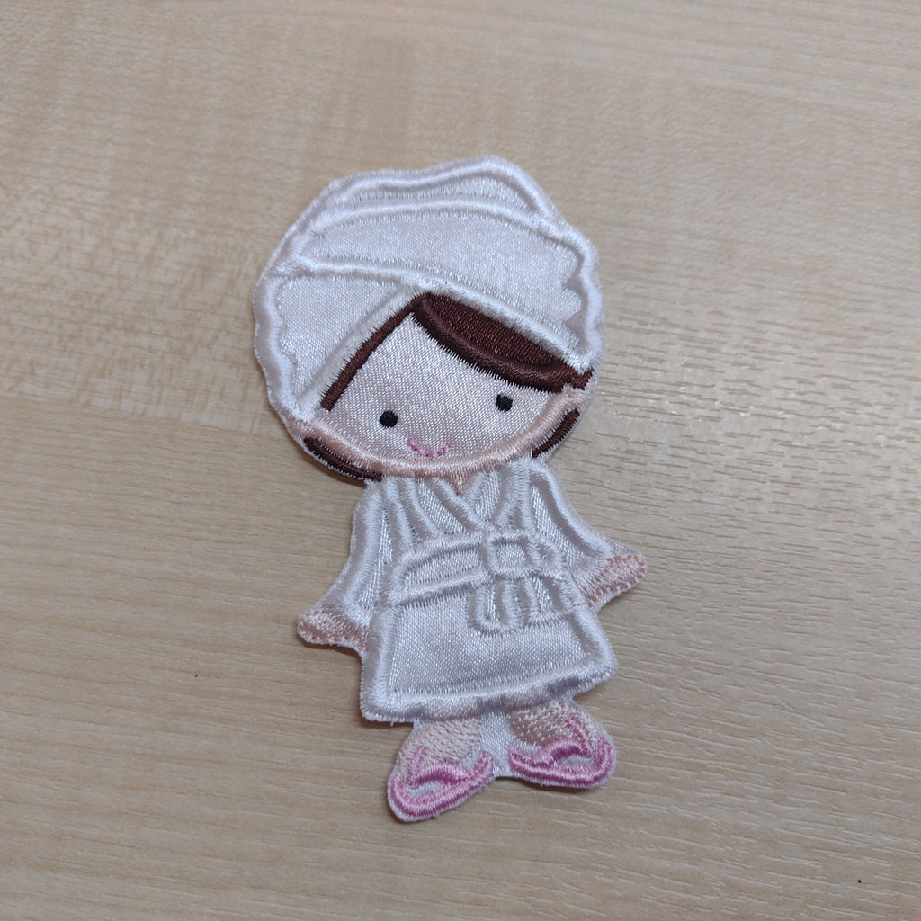 Motif Patch Girly Spa Pampered Girl / Woman – malenas patches