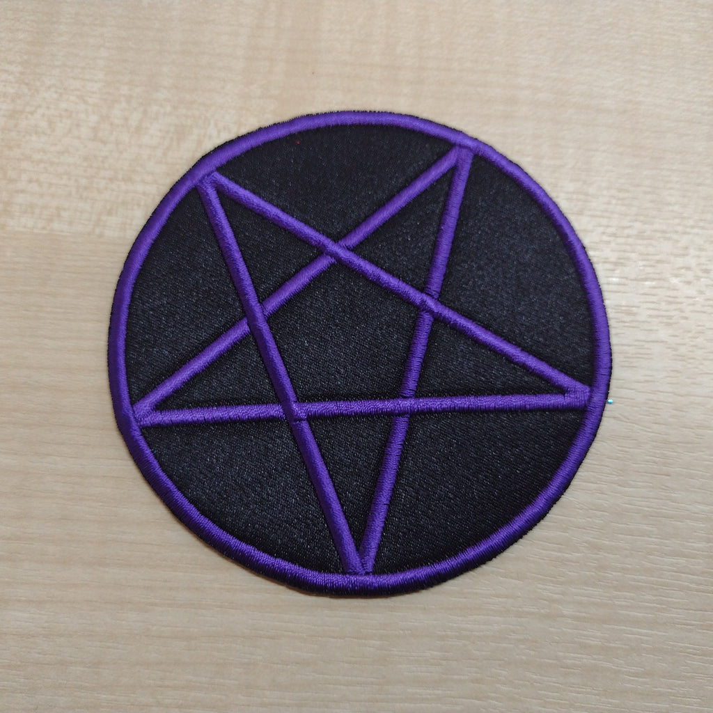 Motif Patch Wiccan Pentacle Talisman – malenas patches