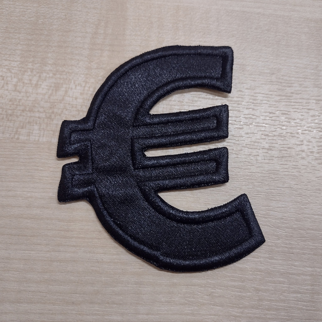 Motif Patch European Euro € Sign Logo – malenas patches