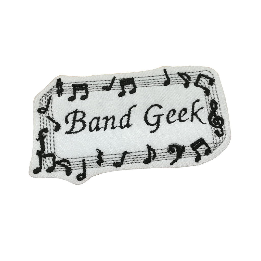 Motif Patch Personalised Name Musical Music Notes Border – malenas patches