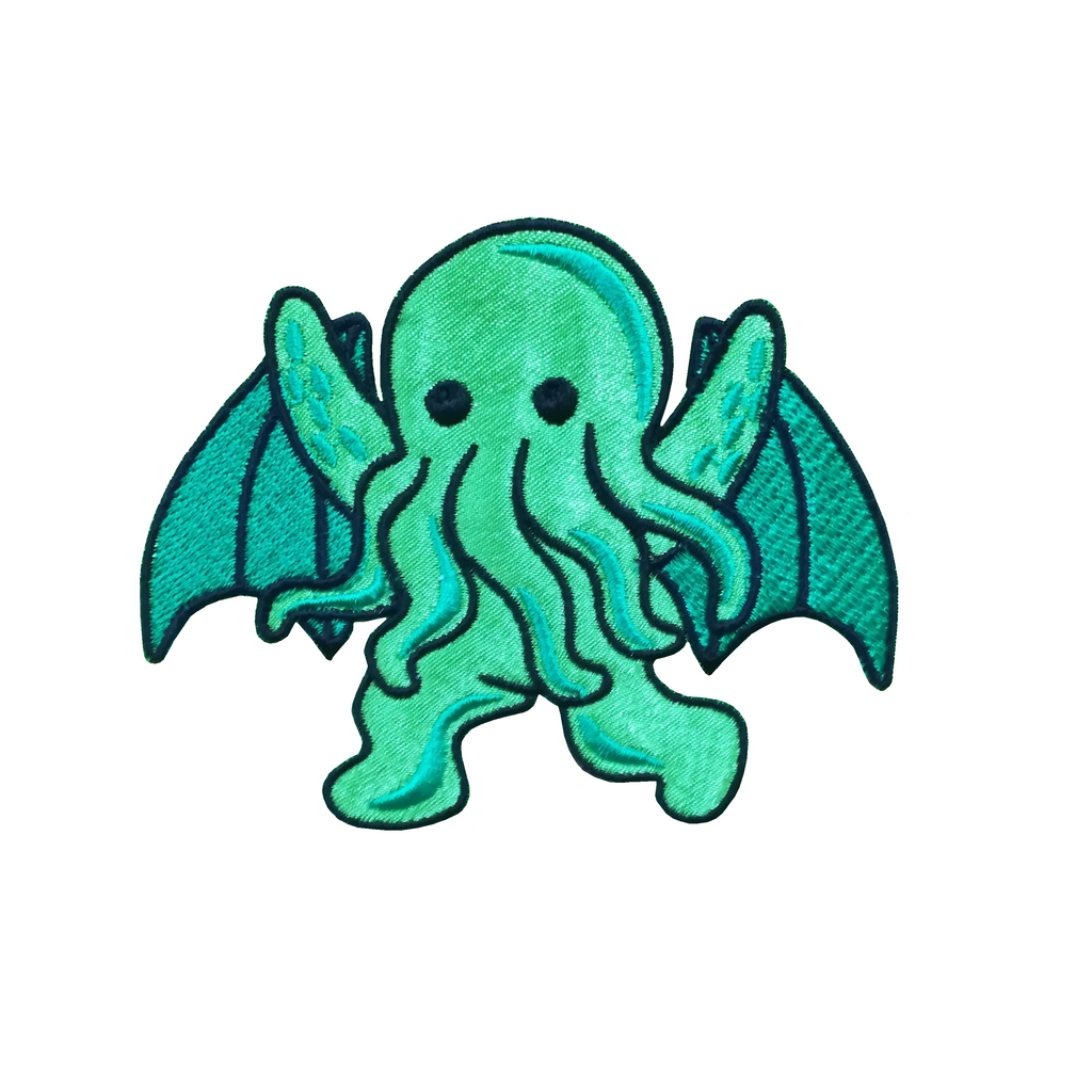 Motif Patch Cartoon Cthulhu Style B – malenas patches