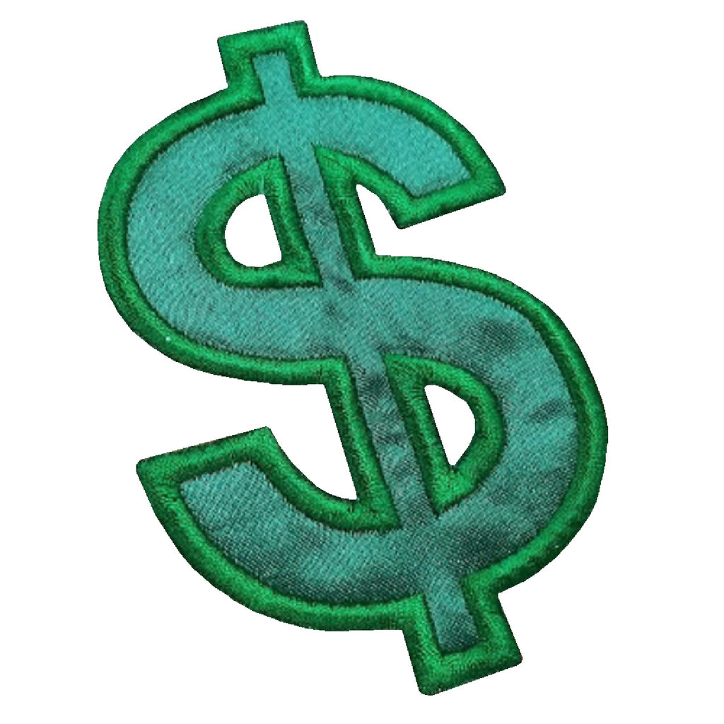 Motif Patch American $ Dollar Sign Logo – malenas patches
