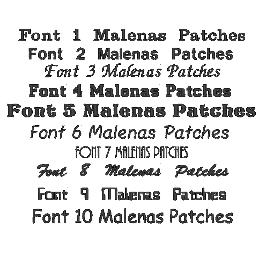 Motif Patch Personalised Name Rainbow Oval Border – malenas patches