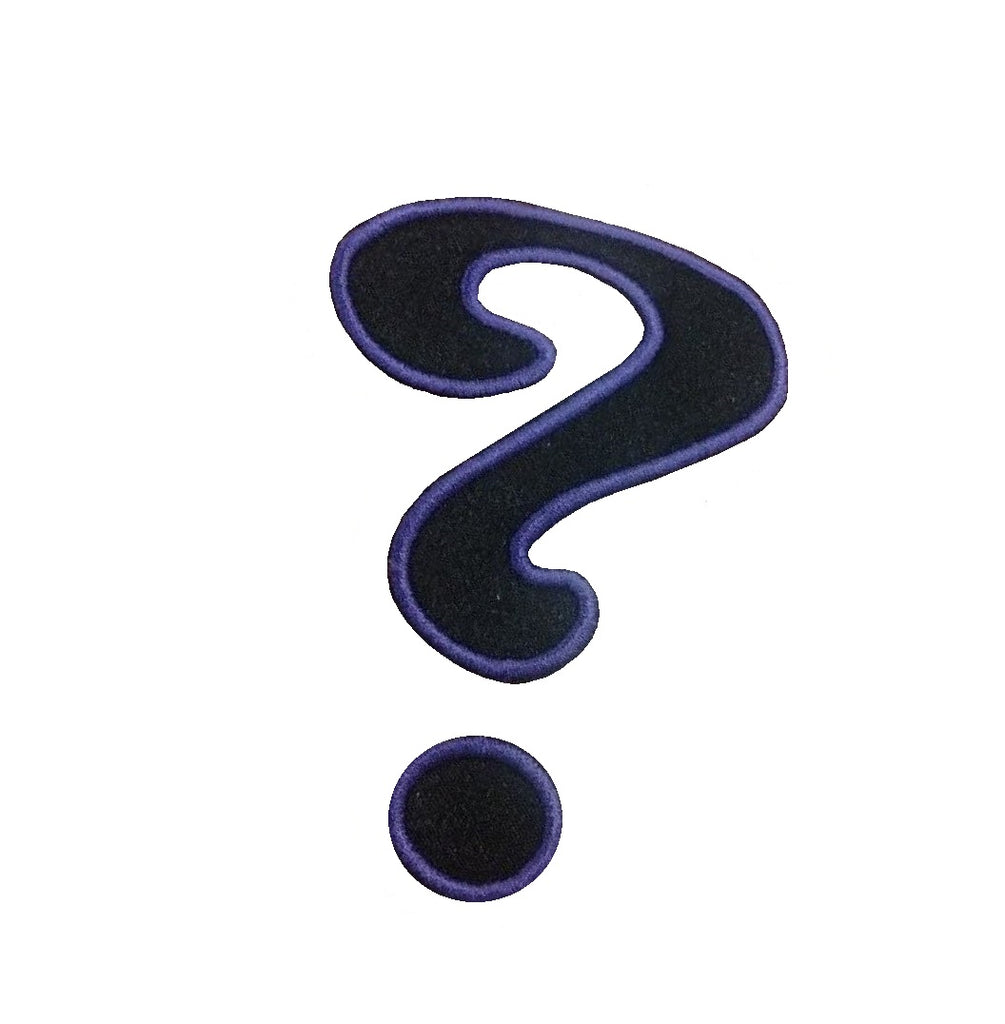 Motif Patch Cosplay Fancy Question Mark – malenas patches