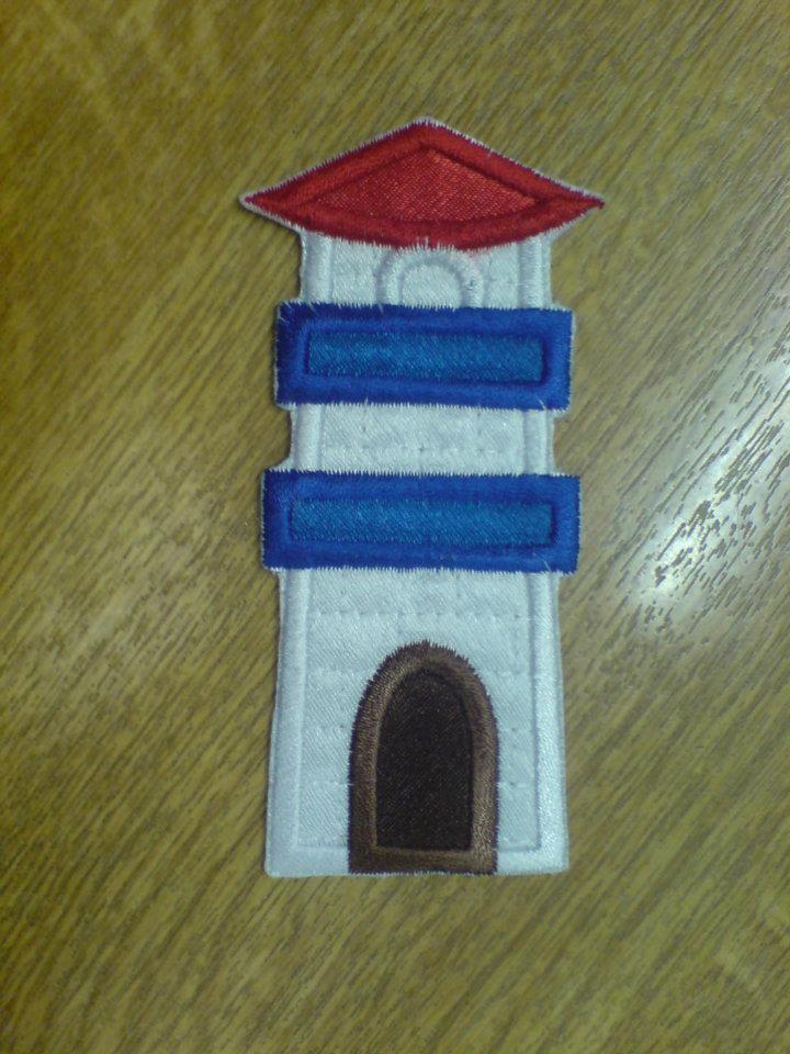 Motif Patch Cute Lighthouse – malenas patches