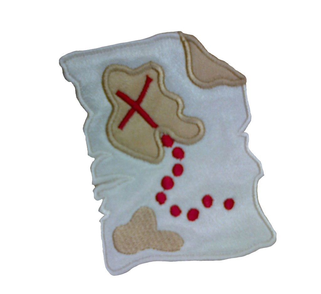 Motif Patch Pirate Treasure Map Arrr! – malenas patches