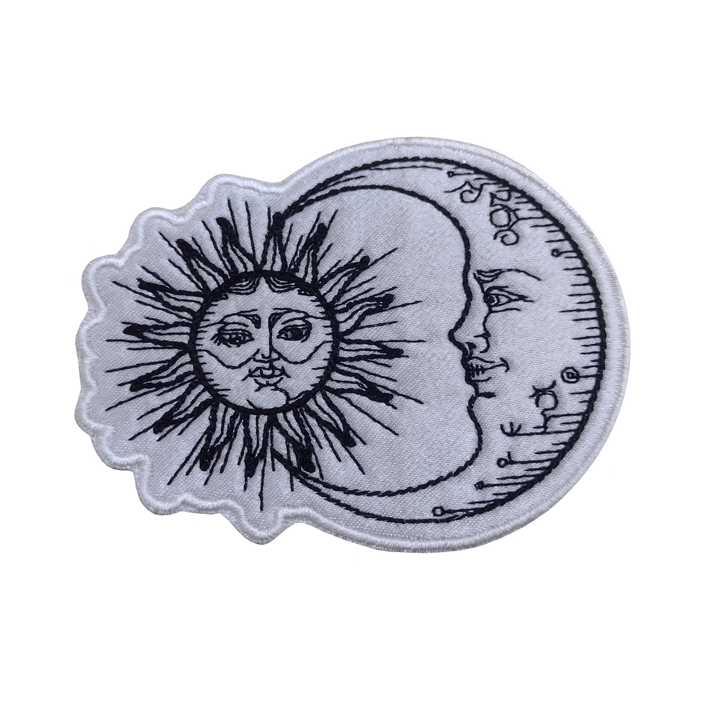 Motif Patch Celestial Mrs Sun & Mr Moon – malenas patches